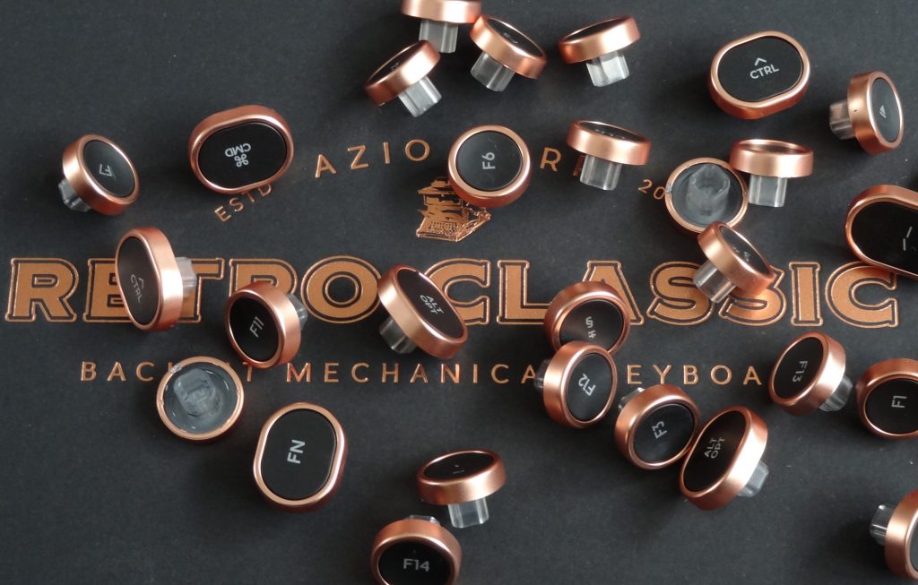 AZIO Retro Classic Keyboard - Tested Technology